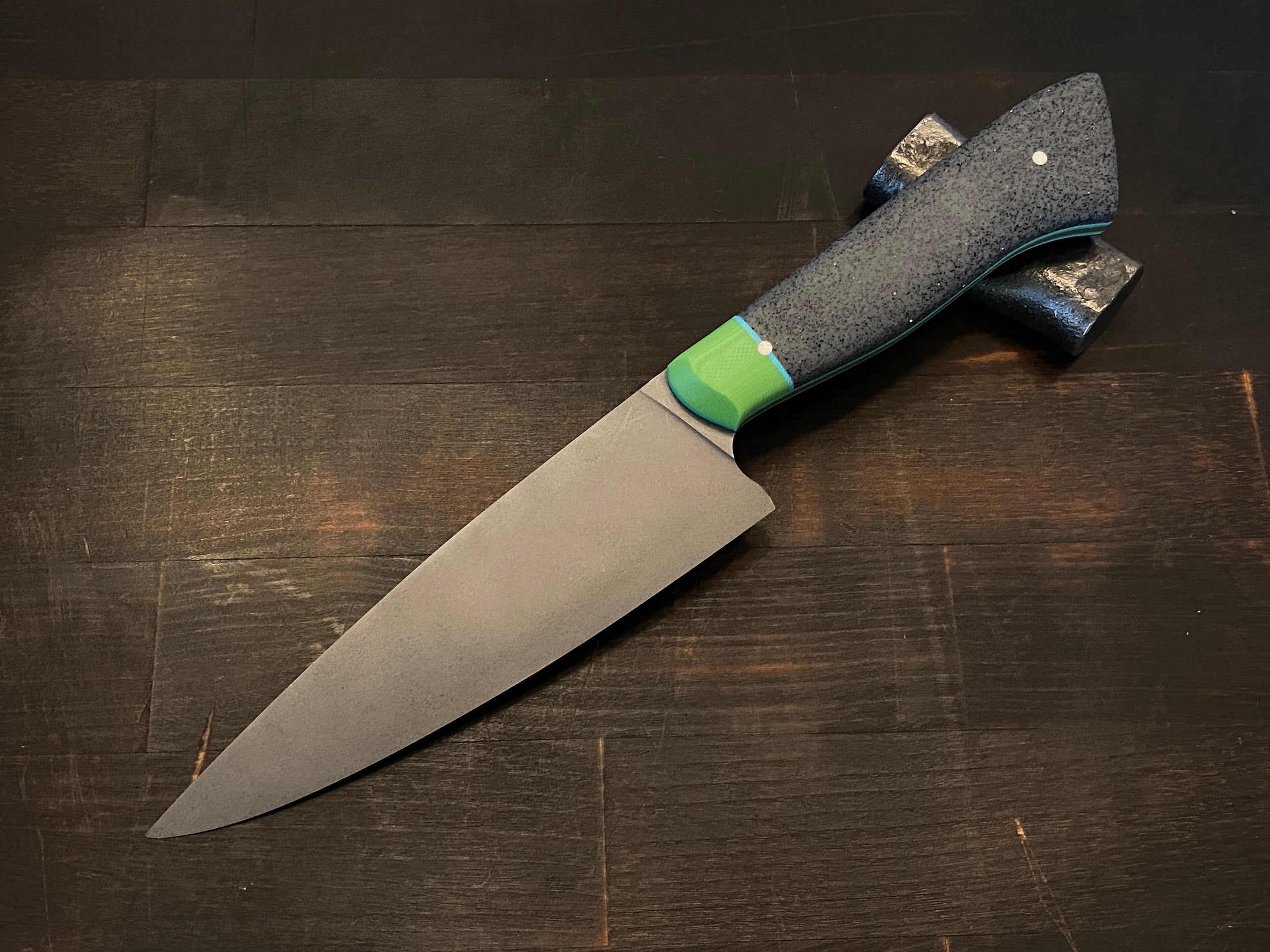 Powerhouse Petty - Carbon and Grey Grip-Tec | Edge of Normal Workshop LLC