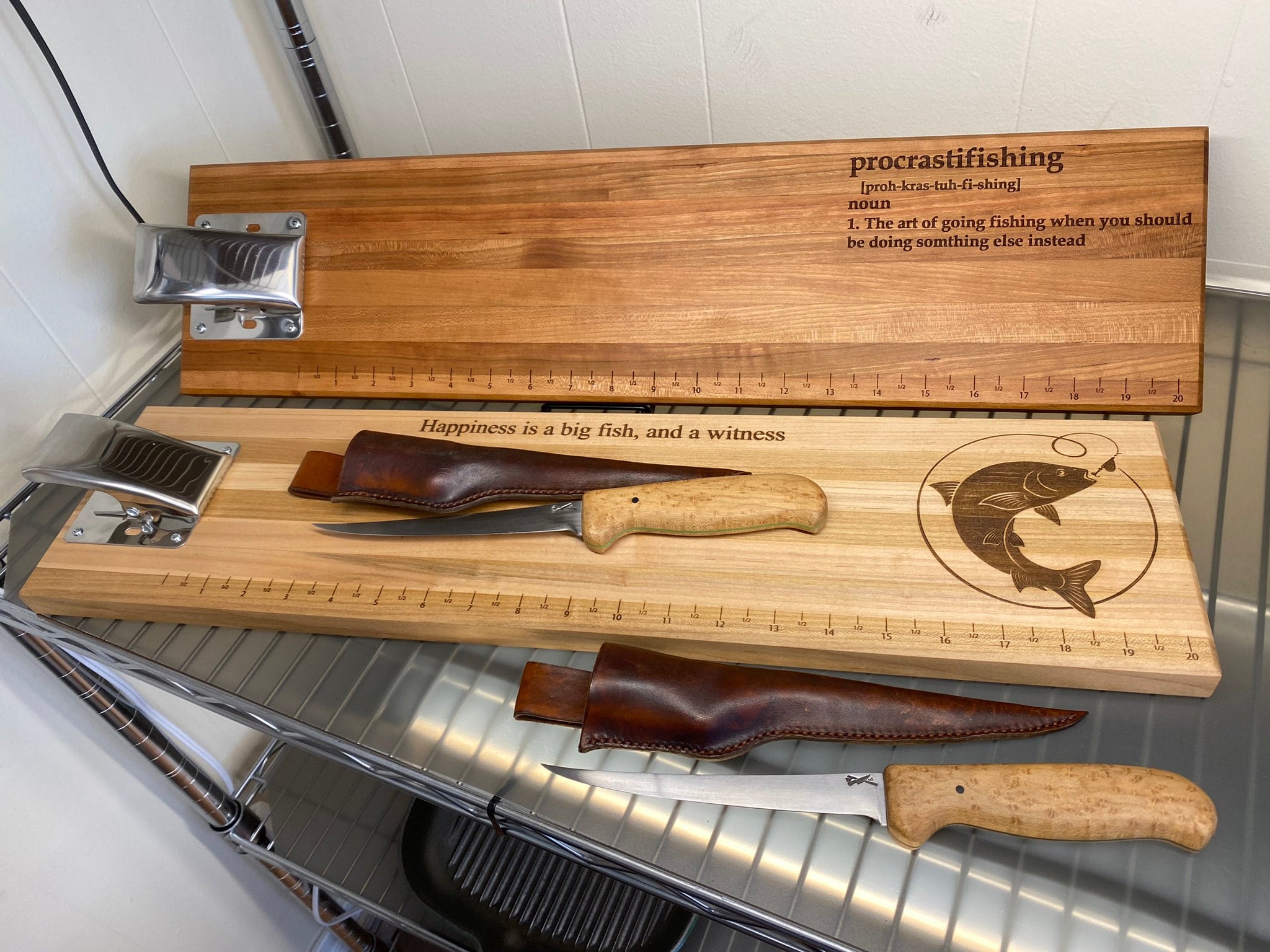 Fish Fillet Board | Edge of Normal Workshop LLC