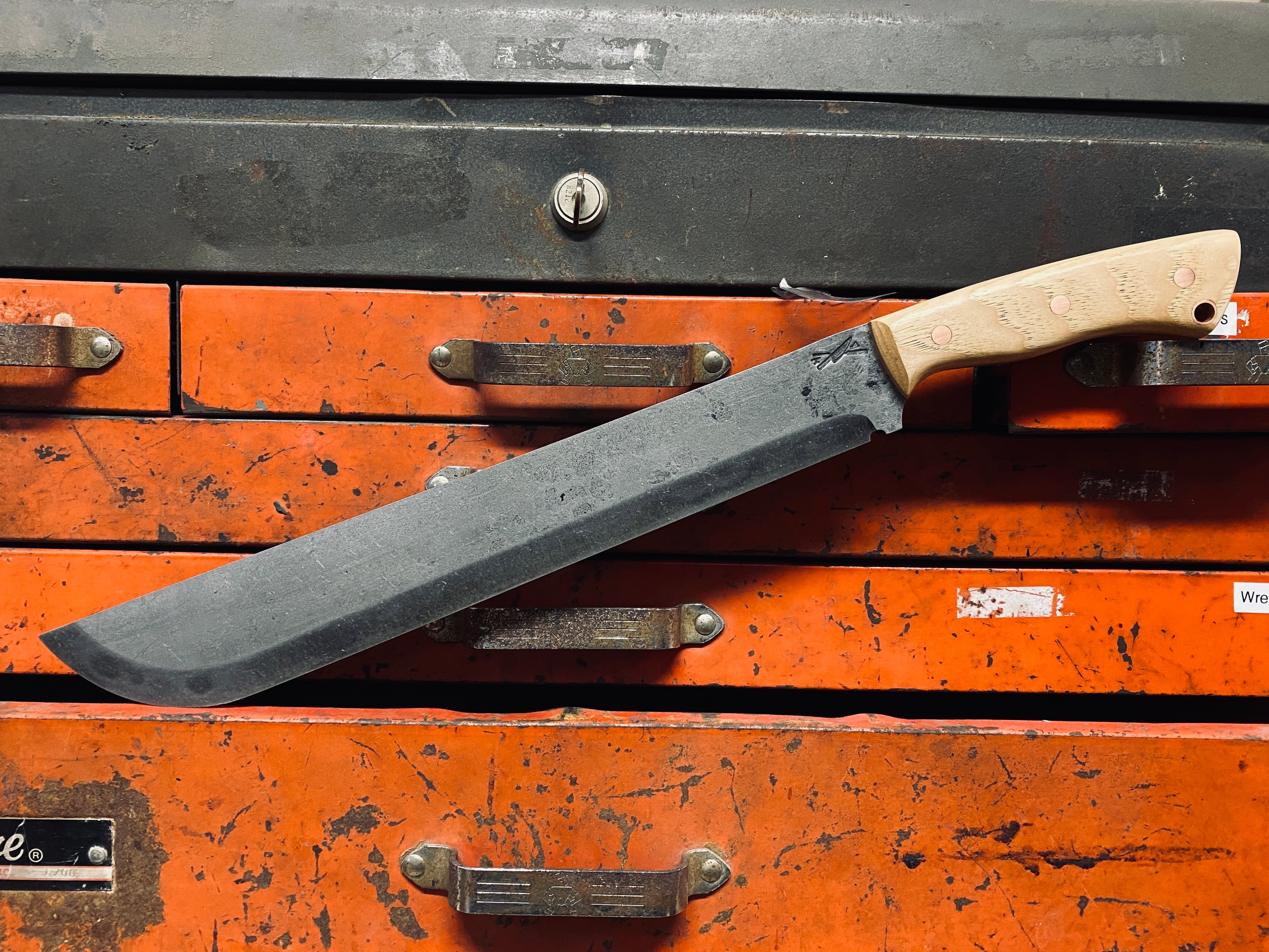 Trail Cutter Machete - Hickory | Edge of Normal Workshop LLC