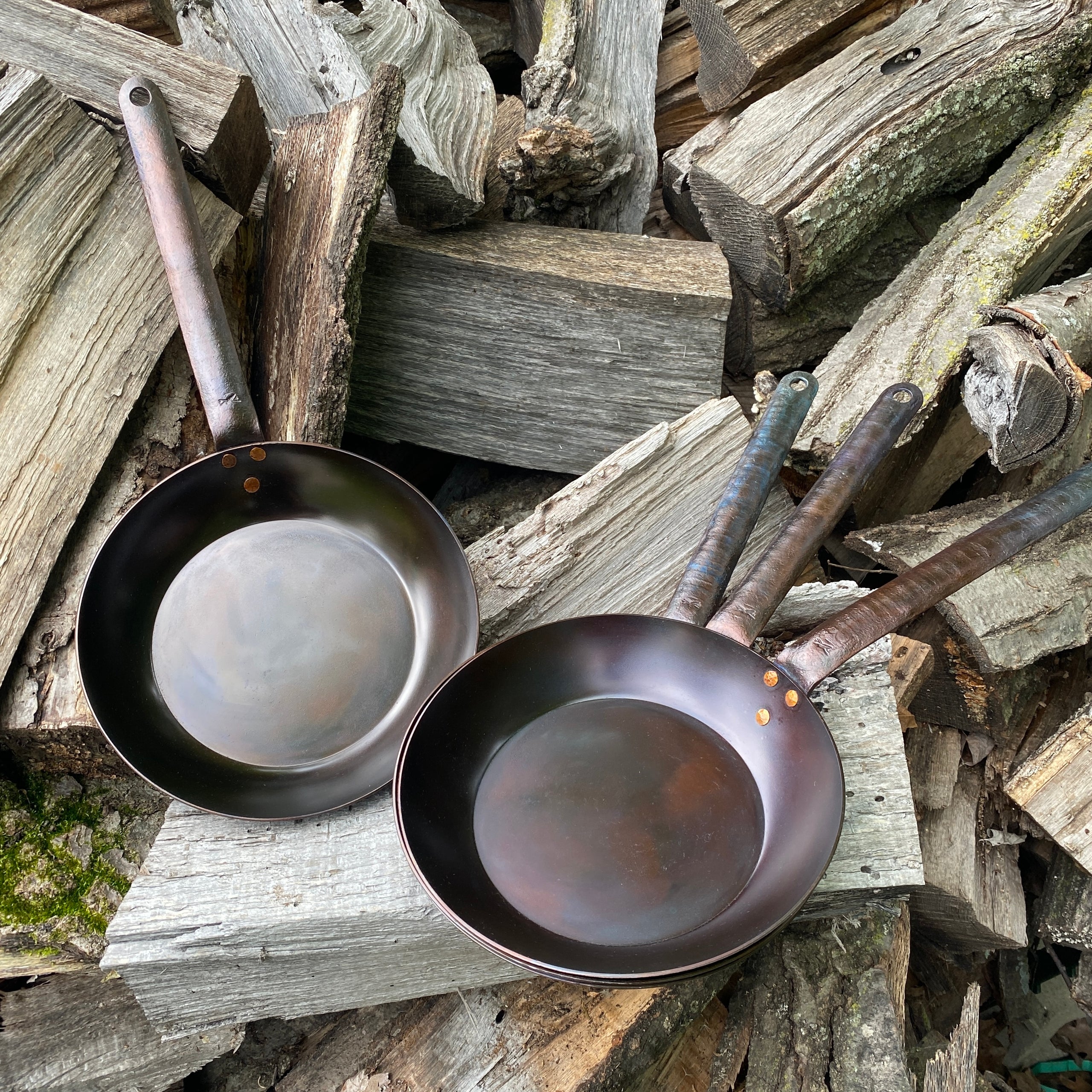 8" Forged Skillet | Edge of Normal Workshop LLC